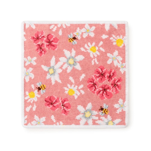 【FEILER】コスメキッチンフローラルハンカチ ピンク＜全3色＞ ｜｜Cosme Kitchen Webstore(コスメキッチンウェブストア) | ナチュラル＆オーガニックコスメのコスメキッチン